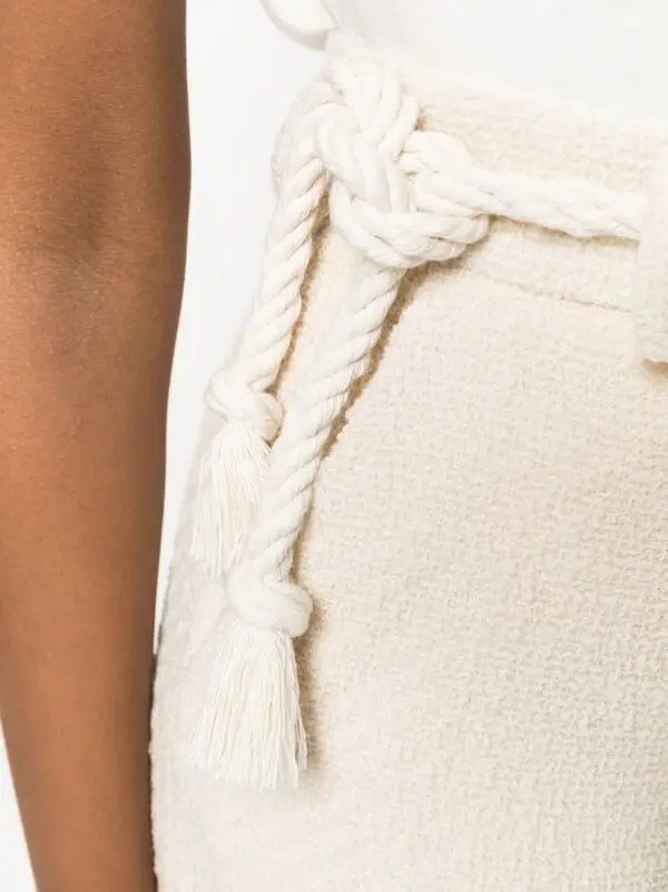 BENJAMIN BENMOYAL Azoul Rope-detail Trousers