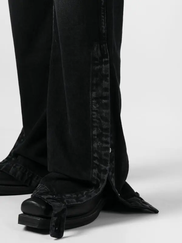 Amiri Stack Workman Straight-leg Jeans - Black