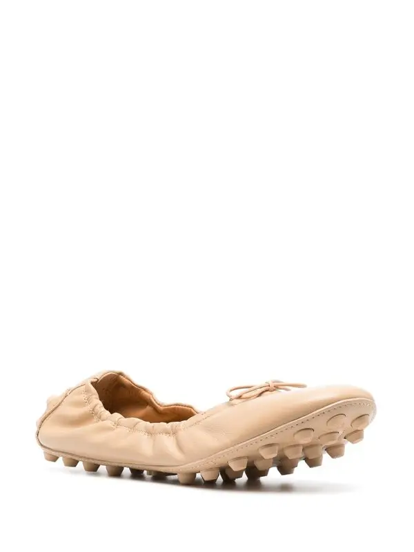 TOD'S Gommino Ballerina Shoes - Neutrals