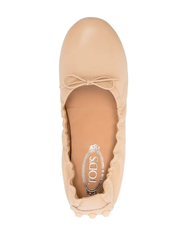TOD'S Gommino Ballerina Shoes - Neutrals