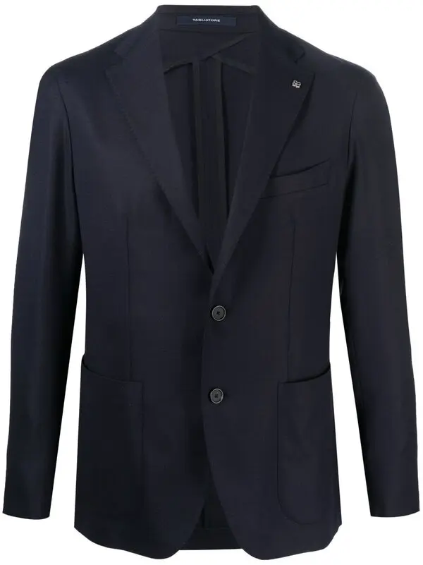Tagliatore Single-breasted Stretch-wool Blazer