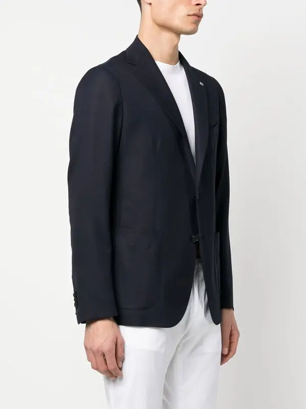 Tagliatore Single-breasted Stretch-wool Blazer