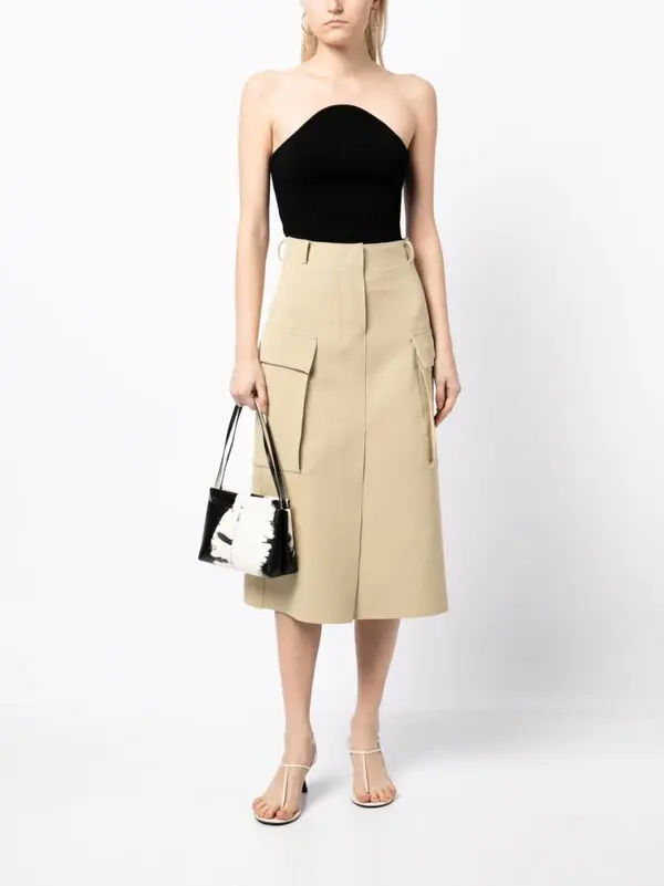 JNBY High-waist Midi Skirt