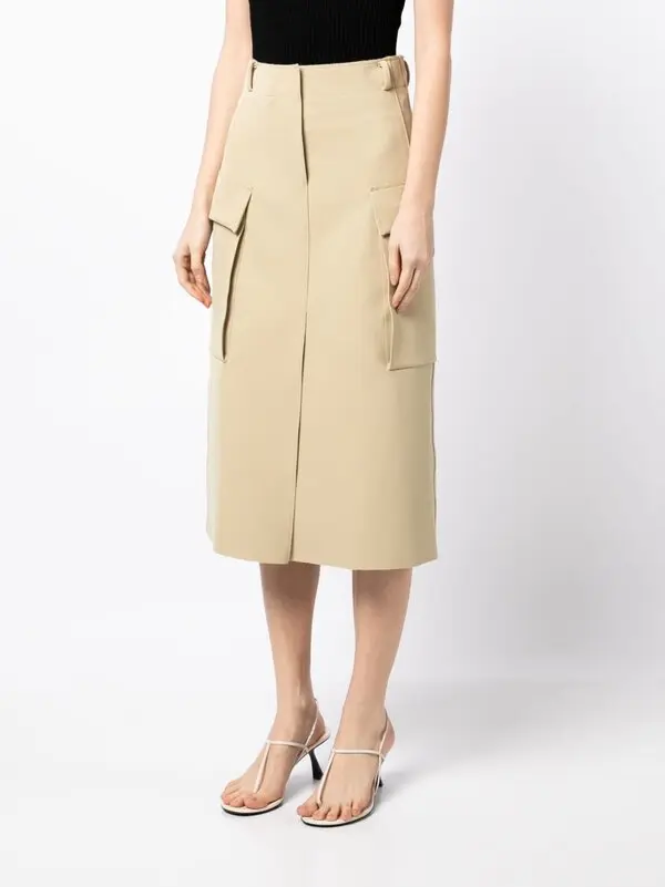 JNBY High-waist Midi Skirt