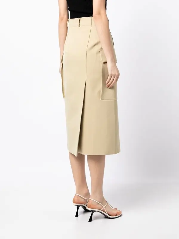 JNBY High-waist Midi Skirt
