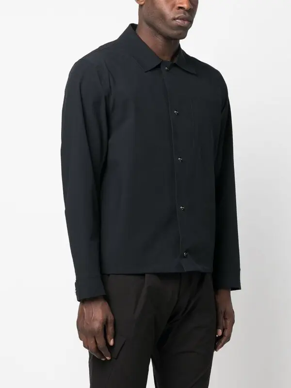 Herno Plain Shirt Jacket - Black