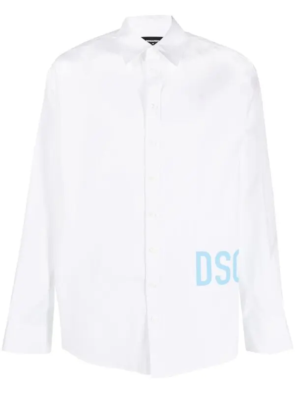 Dsquared2 Logo-print Cotton Shirt