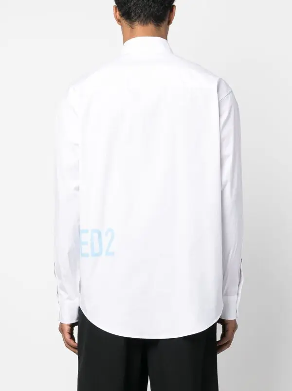 Dsquared2 Logo-print Cotton Shirt
