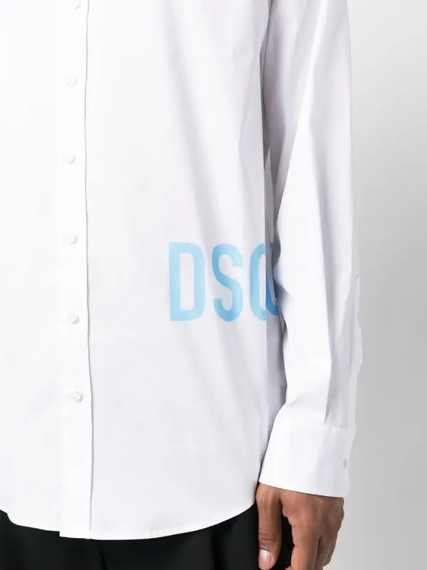 Dsquared2 Logo-print Cotton Shirt