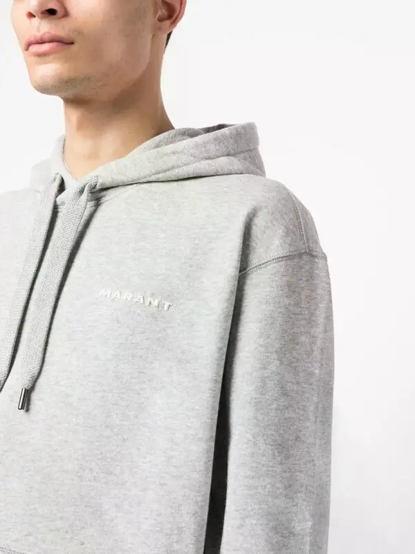 MARANT Marcello Logo-embroidered Hoodie