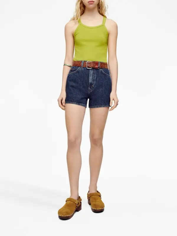 RE/DONE Ribbed Knit Tank Top