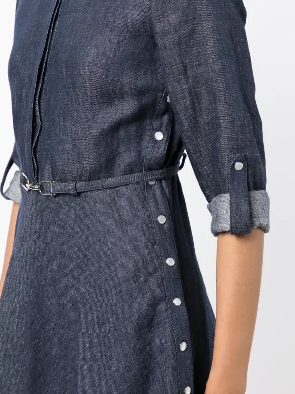 Gabriela Hearst Denim Shirt Dress
