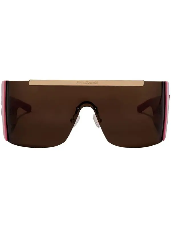 Palm Angels Los Angeles Mask Sunglasses - Pink