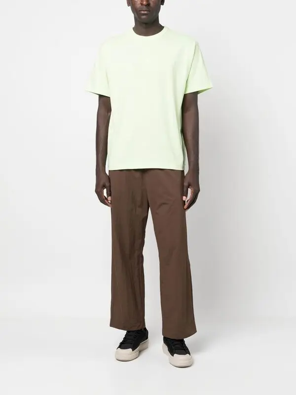 Stone Island Embroidered-logo Detail T-shirt