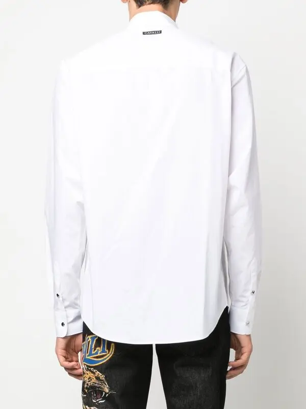 Roberto Cavalli Embroidered Logo Shirt