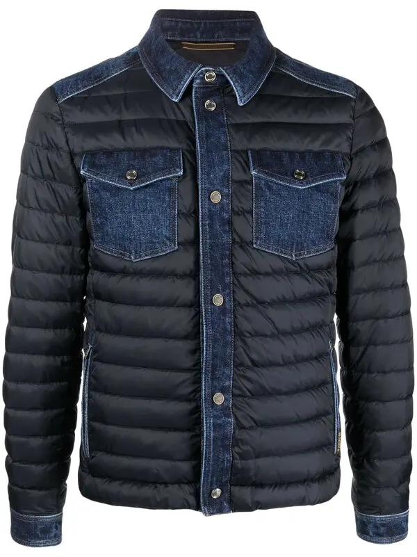 MOORER Crespi Padded Shirt Jacket