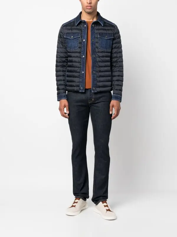 MOORER Crespi Padded Shirt Jacket