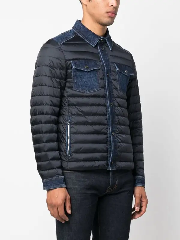 MOORER Crespi Padded Shirt Jacket