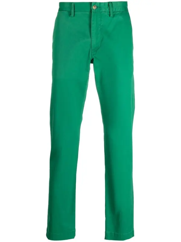 Polo Ralph Lauren Mid-rise Chino Trousers - Green