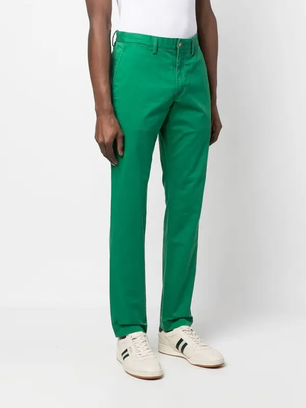Polo Ralph Lauren Mid-rise Chino Trousers - Green