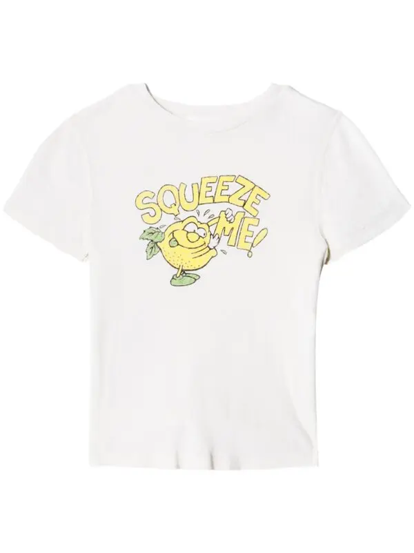 RE/DONE Graphic-print Crew Neck T-shirt