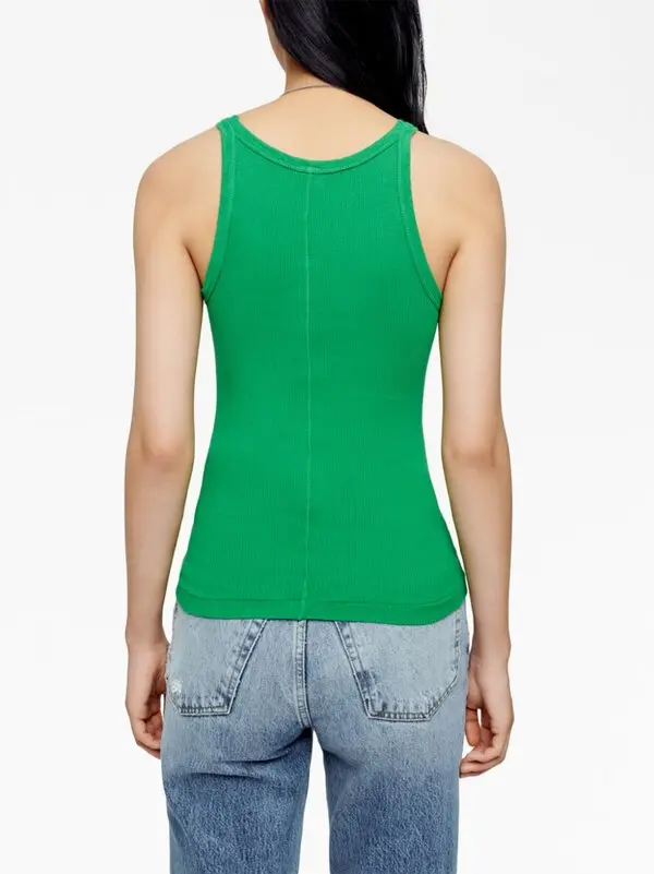RE/DONE Ribbed-knit Tank Top