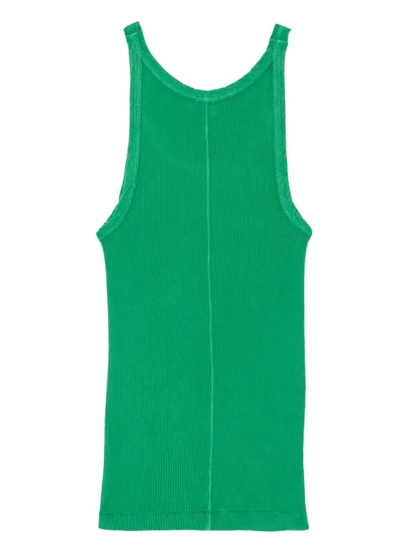 RE/DONE Ribbed-knit Tank Top