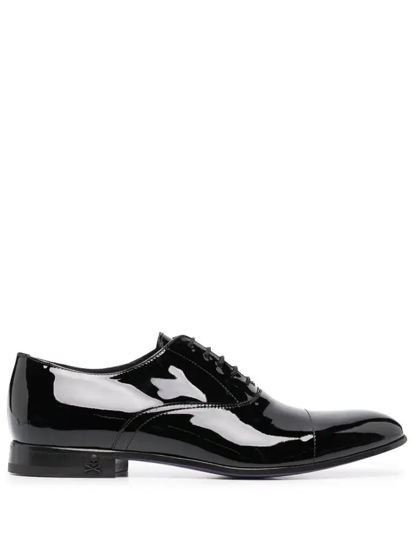 Philipp Plein Patent-leather Oxford Shoes