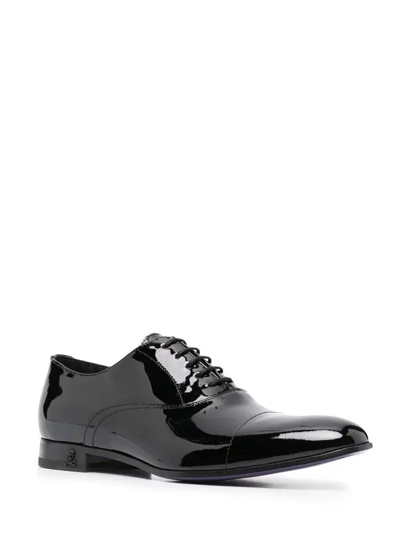 Philipp Plein Patent-leather Oxford Shoes