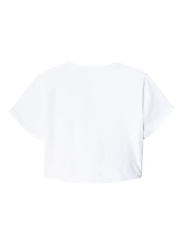 RE/DONE Short-sleeve Cropped T-shirt