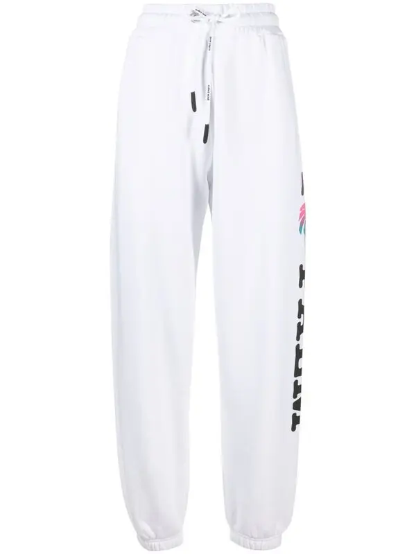 Palm Angels Logo-print Cotton Track Pants