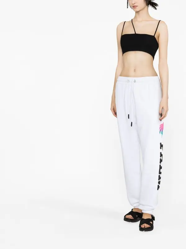 Palm Angels Logo-print Cotton Track Pants