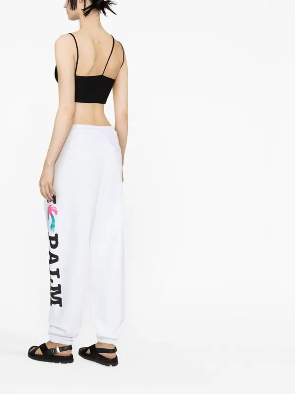 Palm Angels Logo-print Cotton Track Pants