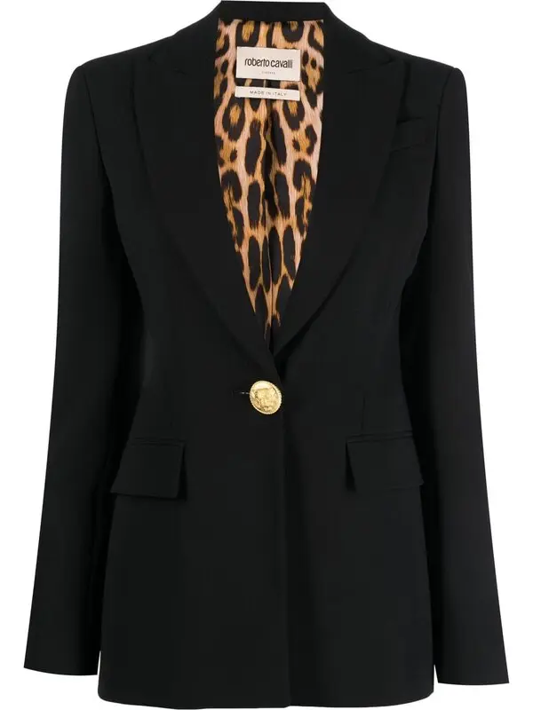 Roberto Cavalli Tailored- Fit Blazer
