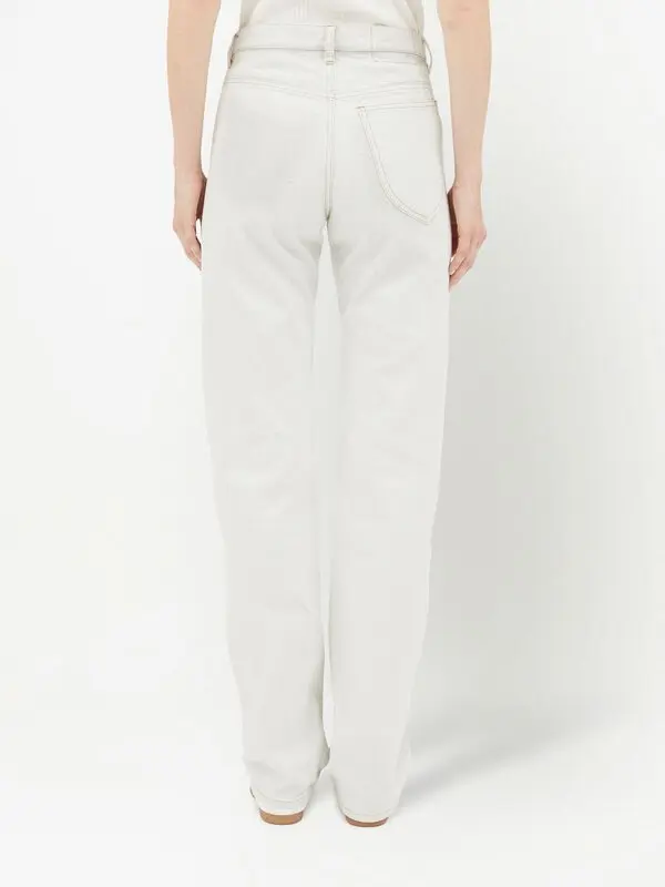 MAISON MARGIELA Straight-leg Jeans - White