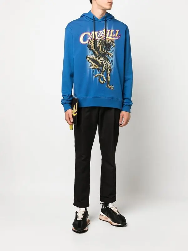 Roberto Cavalli Logo-print Hoodie
