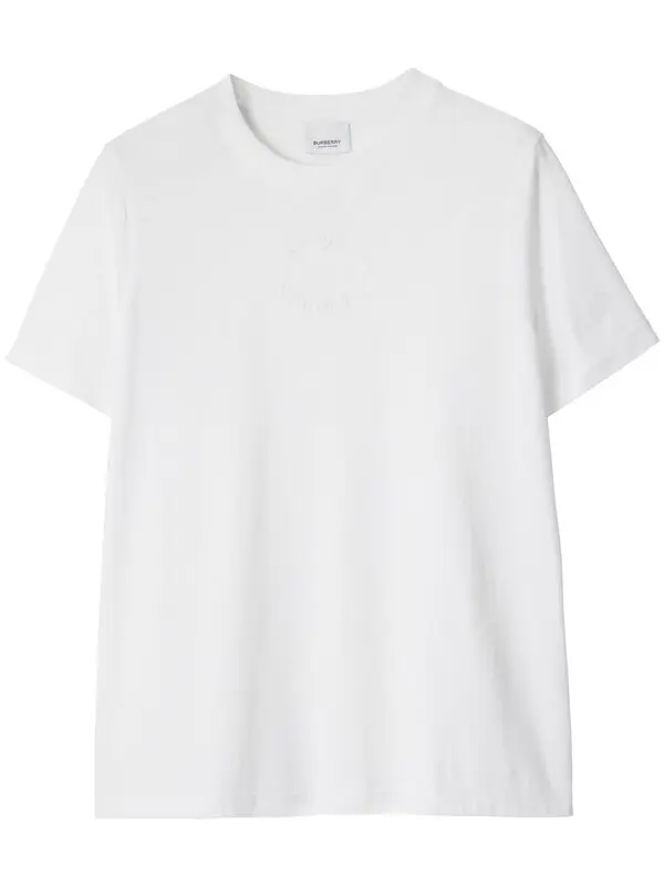 Burberry Embroidered Logo T-shirt - White