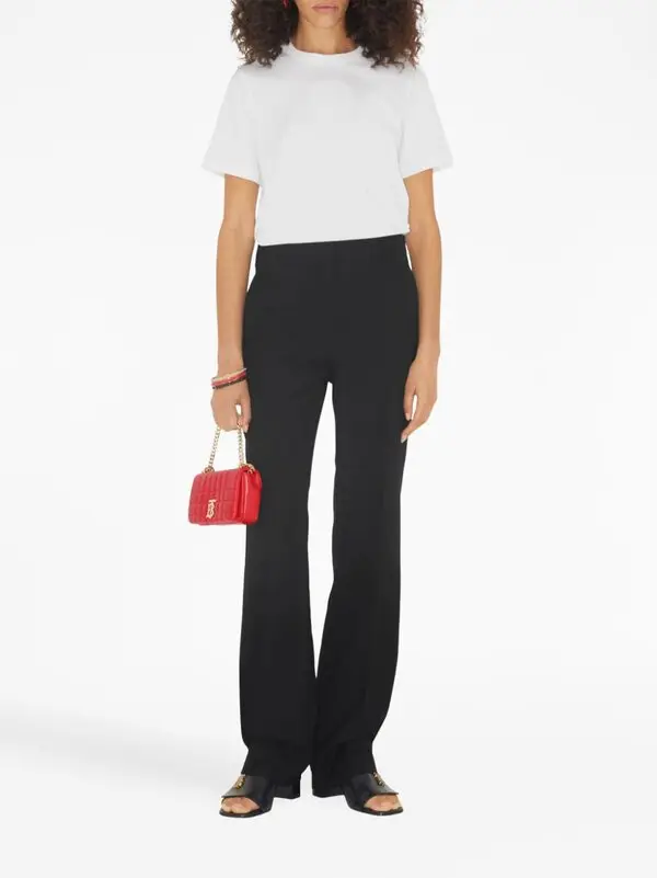 Burberry Embroidered Logo T-shirt - White