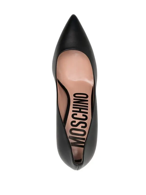 Moschino 105mm Wedge Heel Pumps