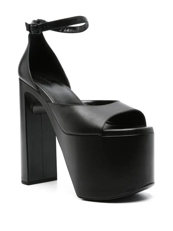 Balenciaga 160mm Camden Sandals - Black