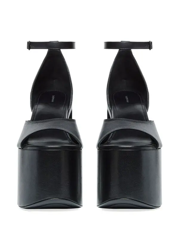 Balenciaga 160mm Camden Sandals - Black