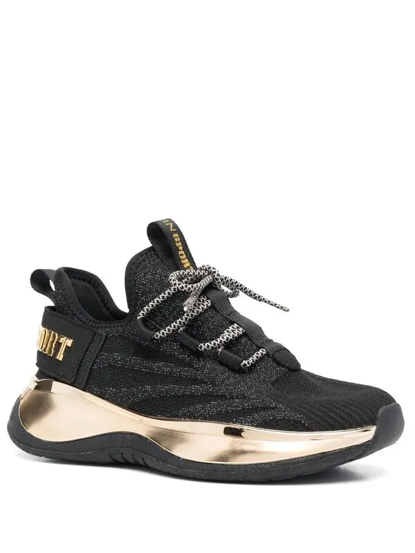 PLEIN SPORT The Iron Tiger Low-top Sneakers - Black