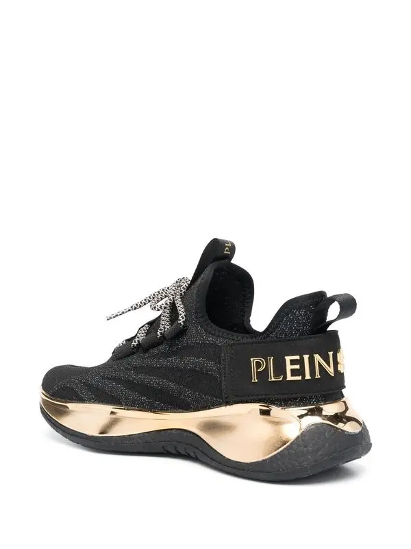PLEIN SPORT The Iron Tiger Low-top Sneakers - Black