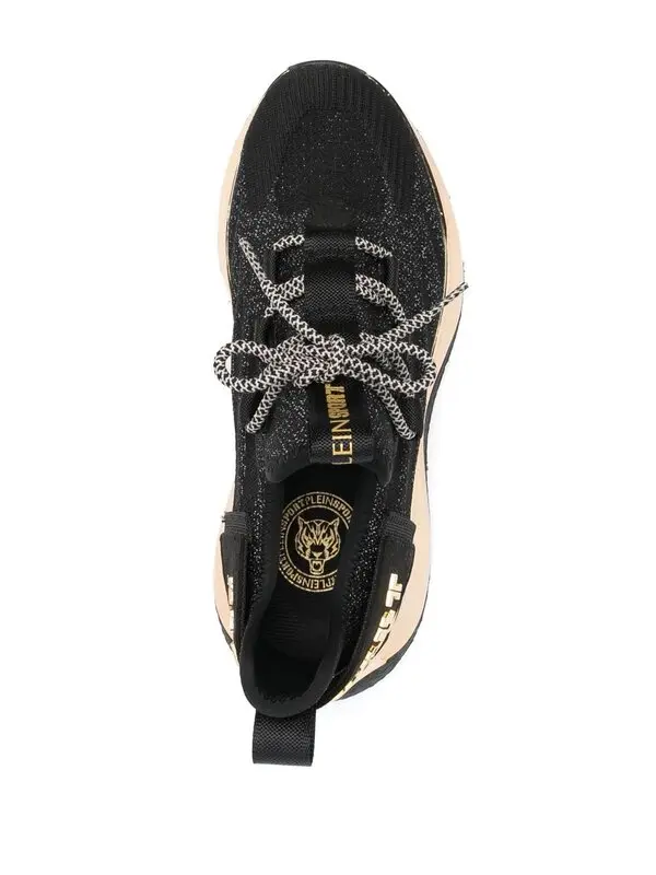 PLEIN SPORT The Iron Tiger Low-top Sneakers - Black