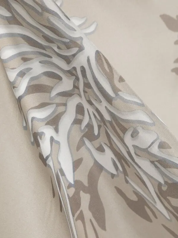 Brunello Cucinelli Floral Print Foulard