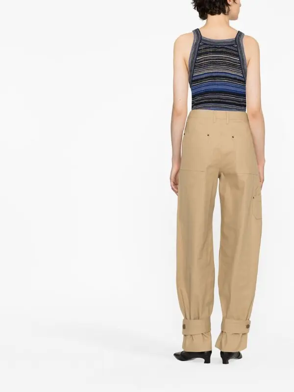 Remain Birger Christensen Cotton Cargo Trousers