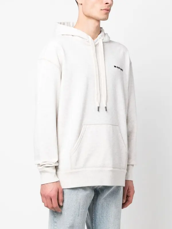 MARANT Logo-embroidered Hoodie