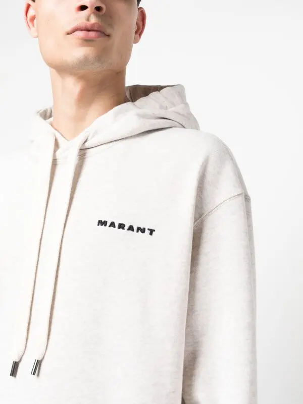 MARANT Logo-embroidered Hoodie