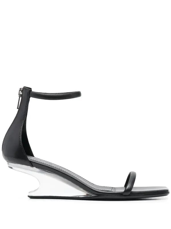 Rick Owens Cantilever 60mm Sculpted-heel Sandals