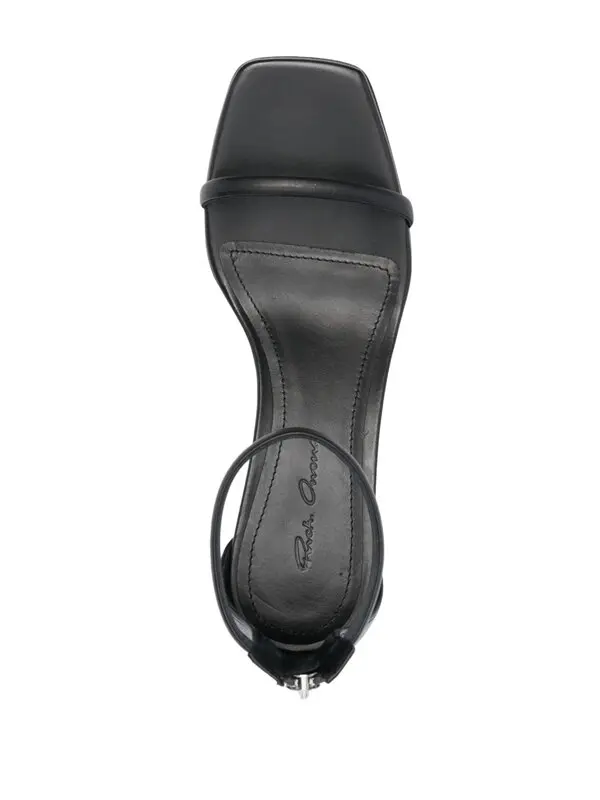 Rick Owens Cantilever 60mm Sculpted-heel Sandals
